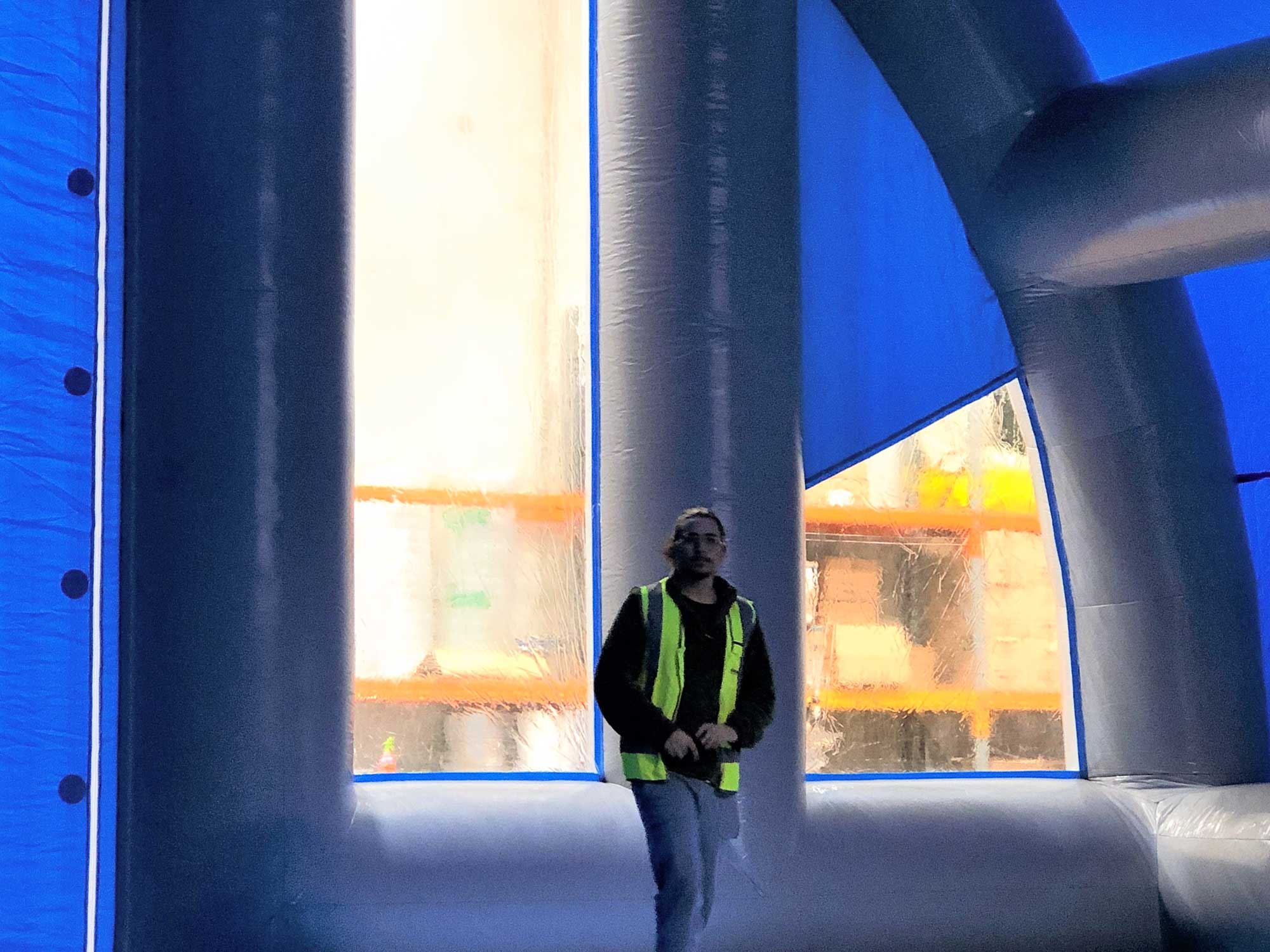 Temporary Inflatable Workshops