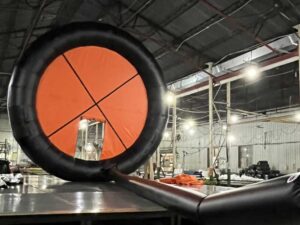 Inflatable insulated isolation barriers