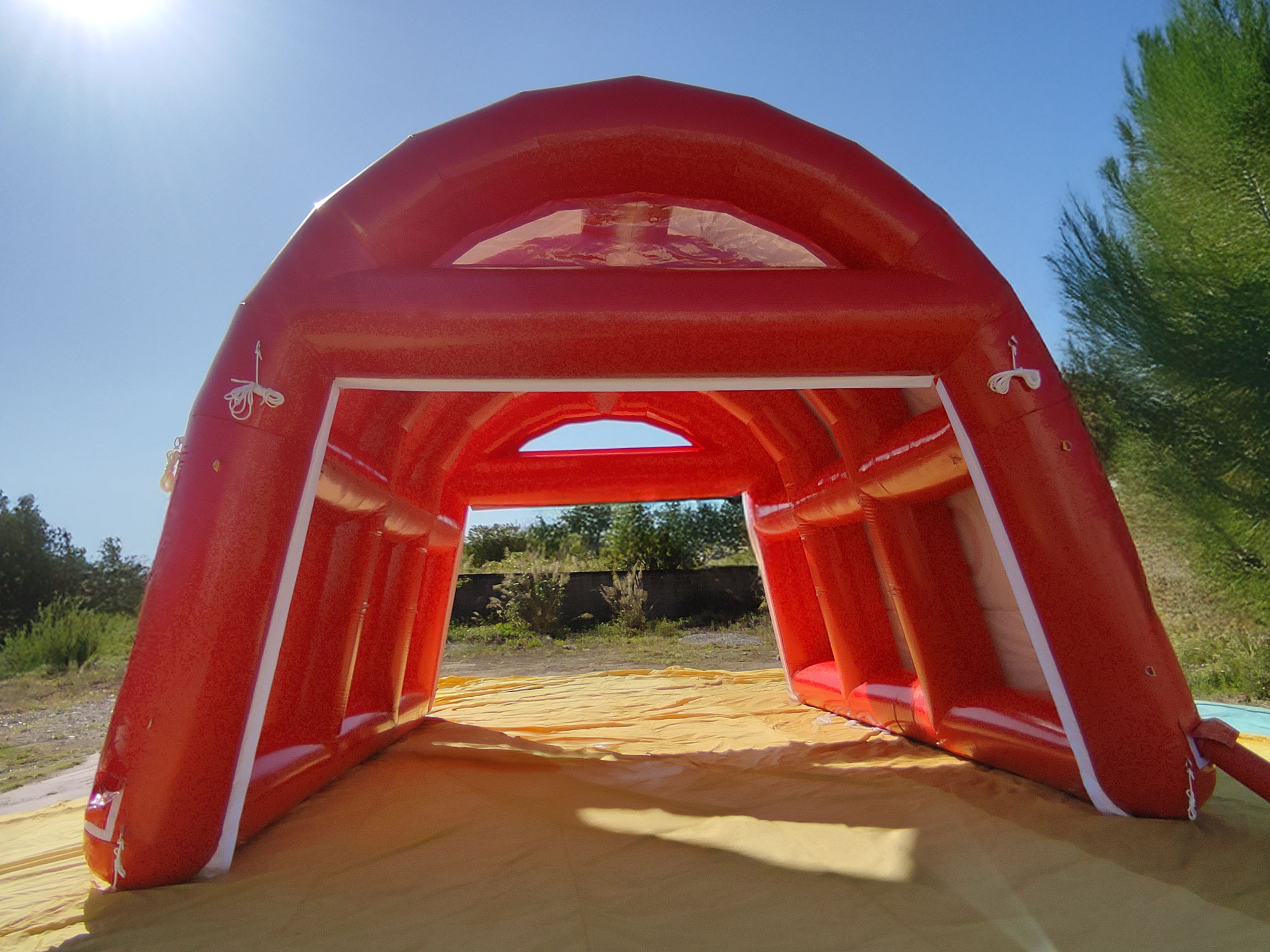 Portable Pipeline Shelter for Megamc 2065 McElroy Pipeline Fusing Machine